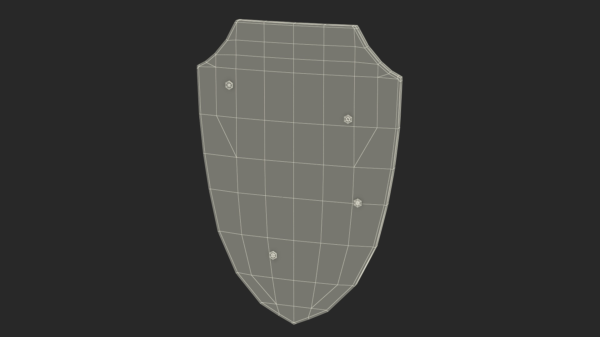 Toy Wooden Shield 3D - TurboSquid 2208799