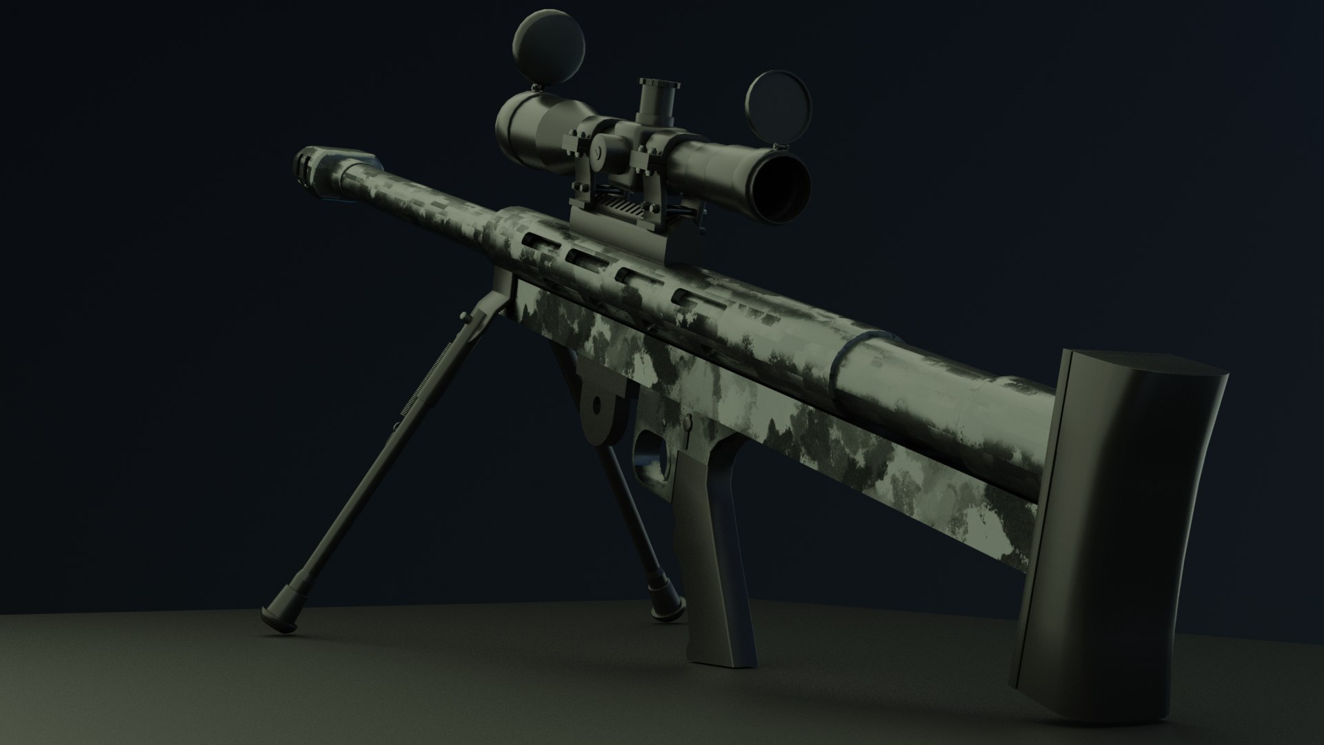 3D Sniper Model - TurboSquid 1710617