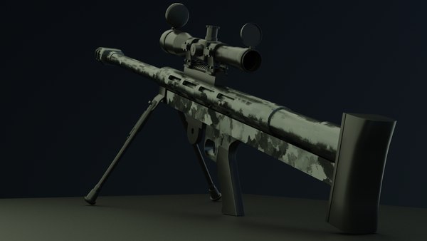 3D sniper model - TurboSquid 1710617