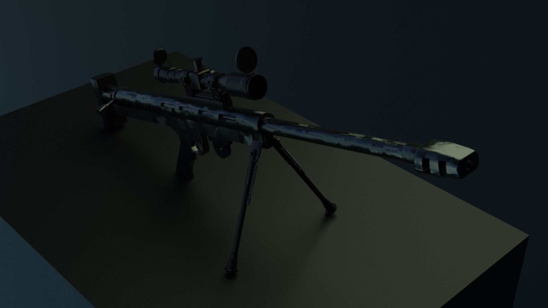 3D Sniper Model - TurboSquid 1710617