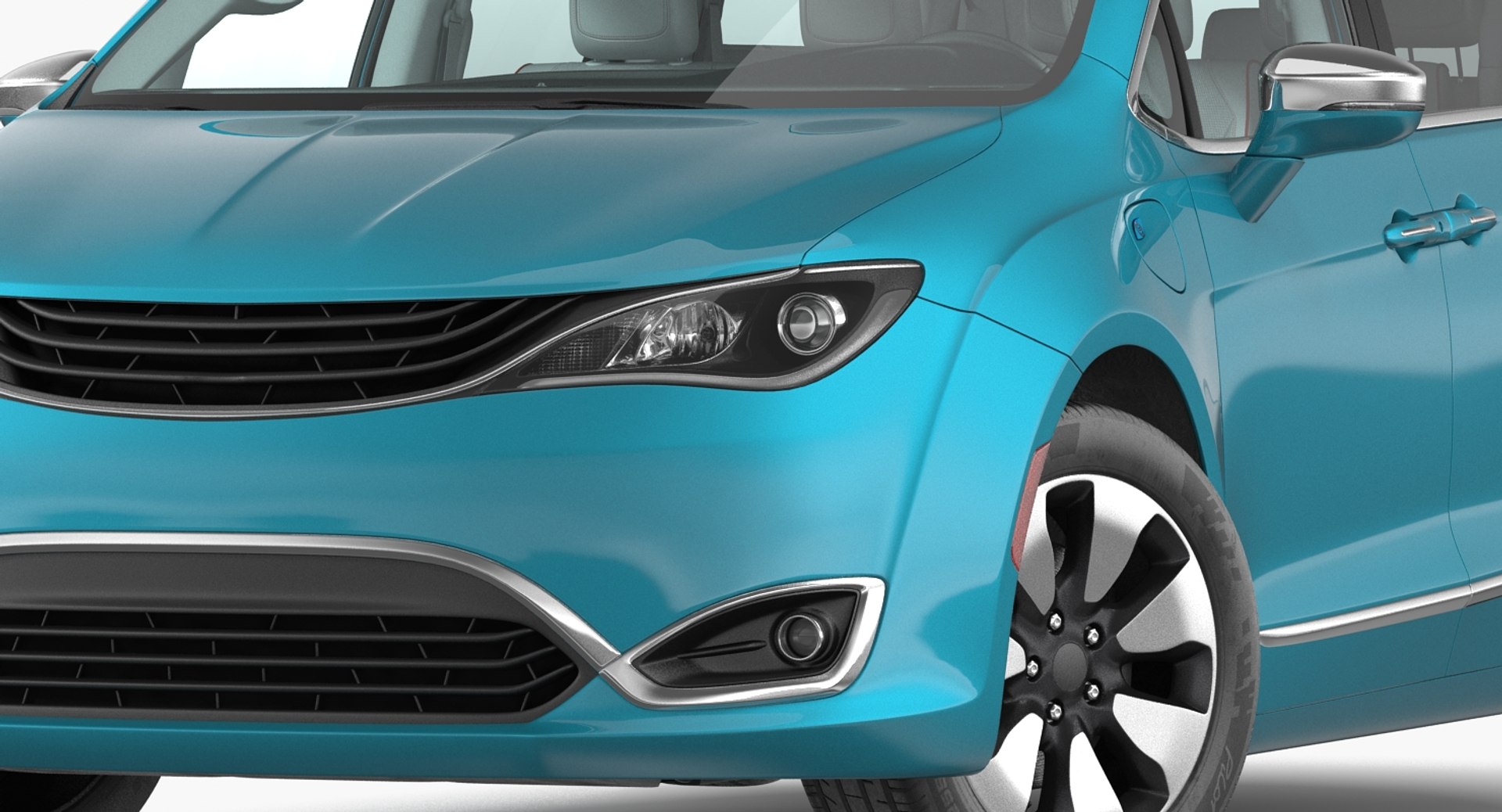 3D hybrid generic minivan rigged - TurboSquid 1332771