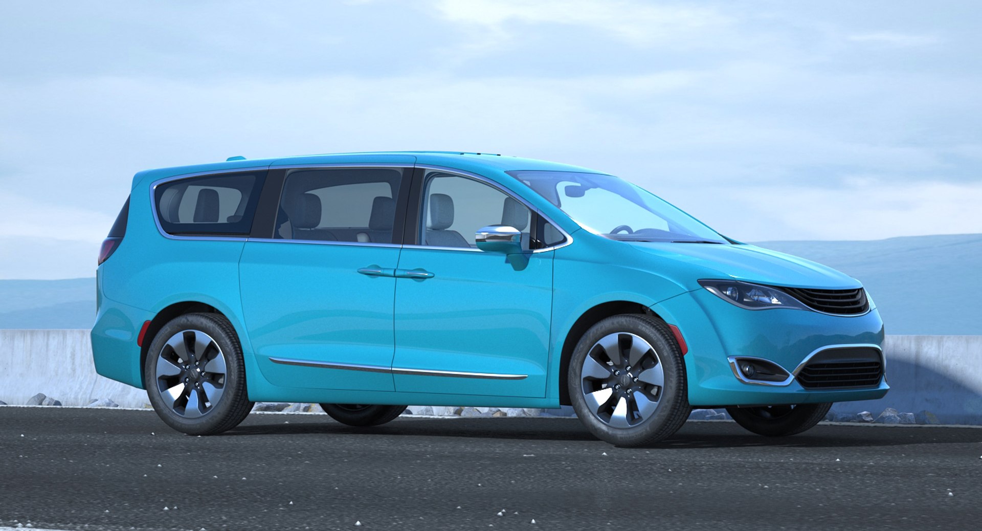 3D Hybrid Generic Minivan Rigged - TurboSquid 1332771