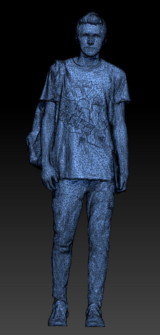 3D scanned man backpack laptop - TurboSquid 1475844