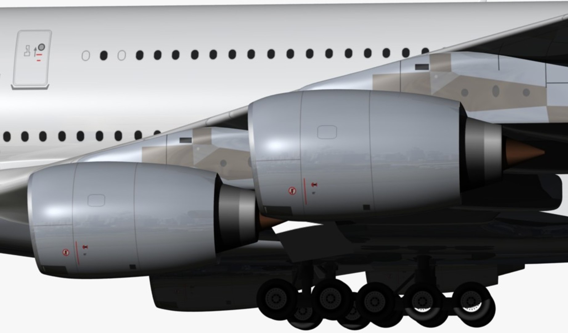 Airbus A380 Lufthansa 3D - TurboSquid 782783