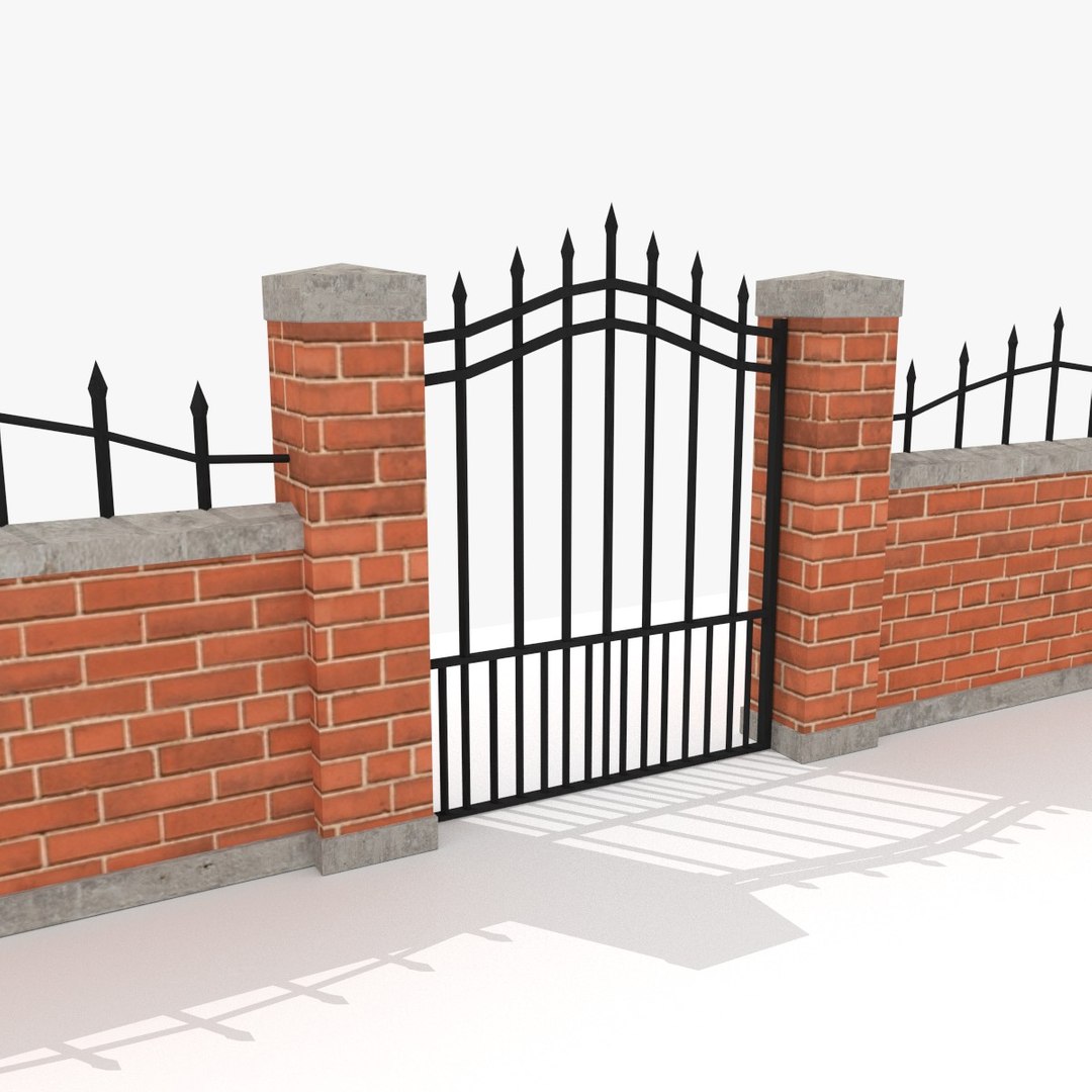 pack fencing 3d model