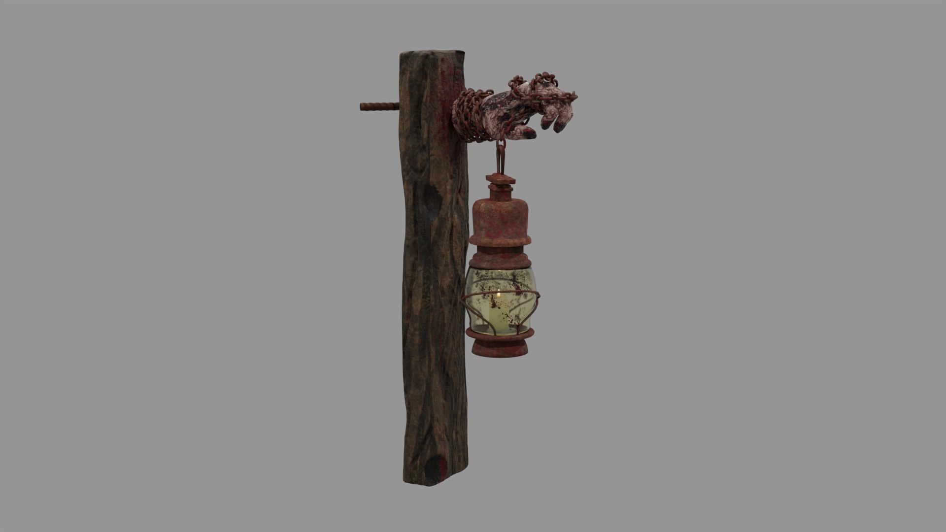 3D Haunted Street Lamp - TurboSquid 2328697