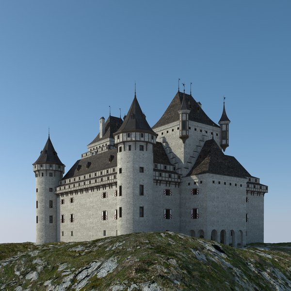 Castle 3D Models for Download | TurboSquid