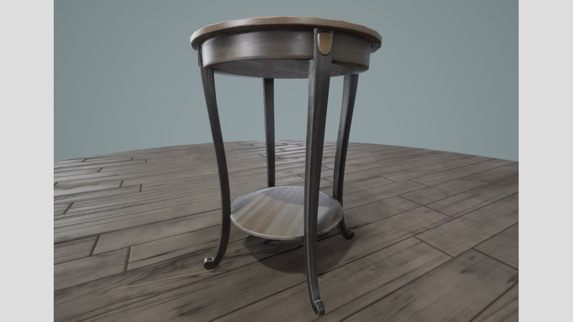 3D Tall Round Table - TurboSquid 1805459