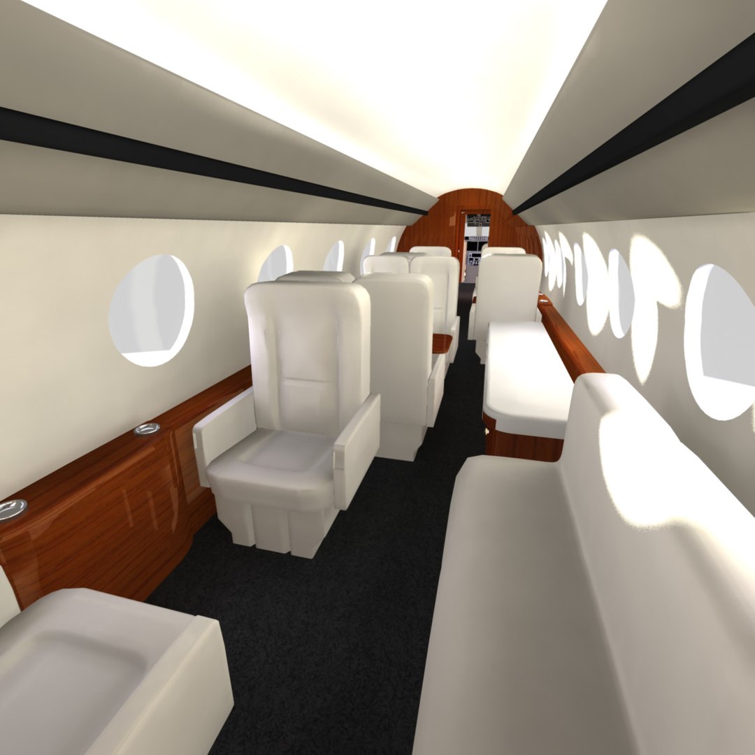 3D Private Business Jet - TurboSquid 1843444