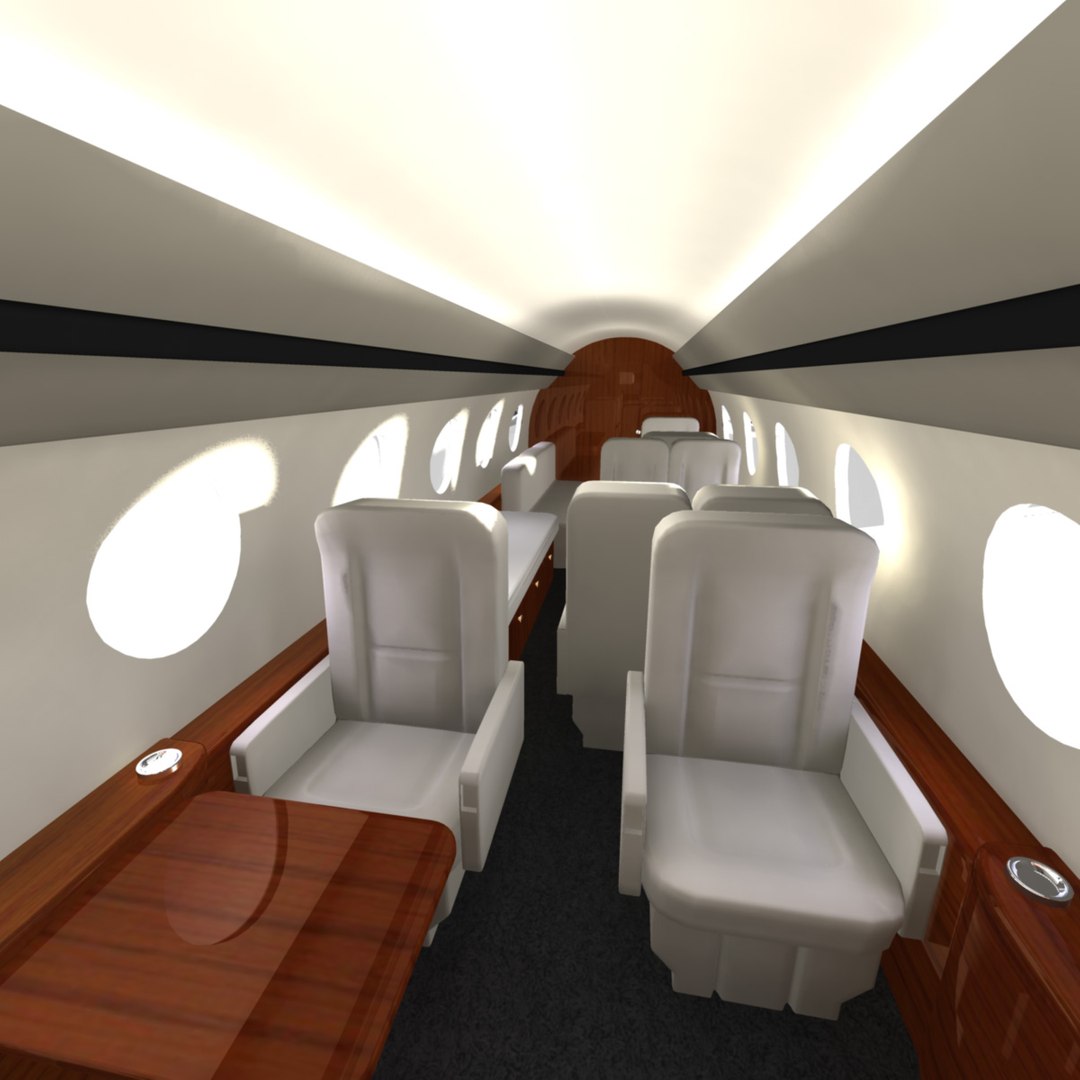 3D Private Business Jet - TurboSquid 1843444