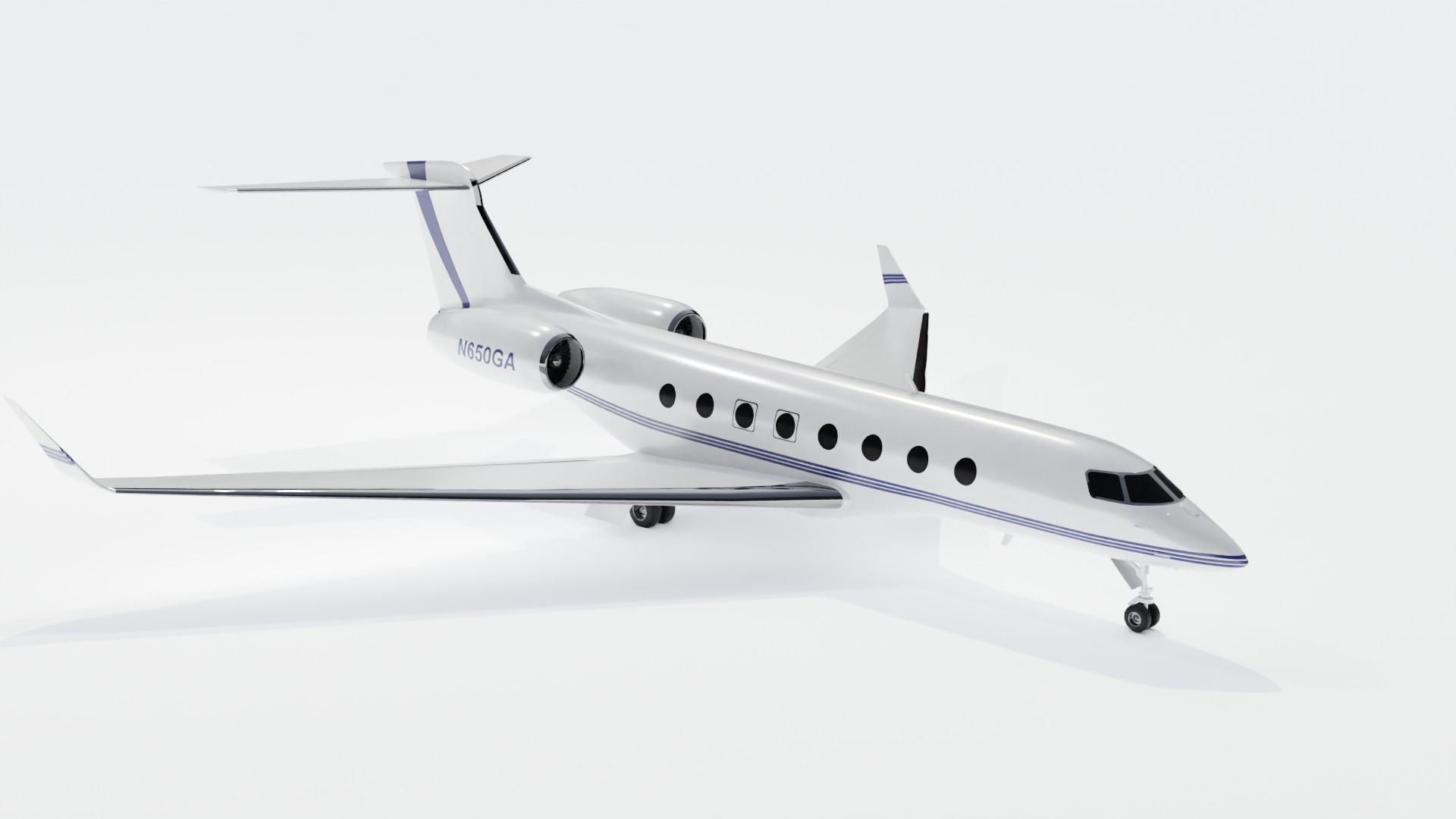3D Private Business Jet - TurboSquid 1843444