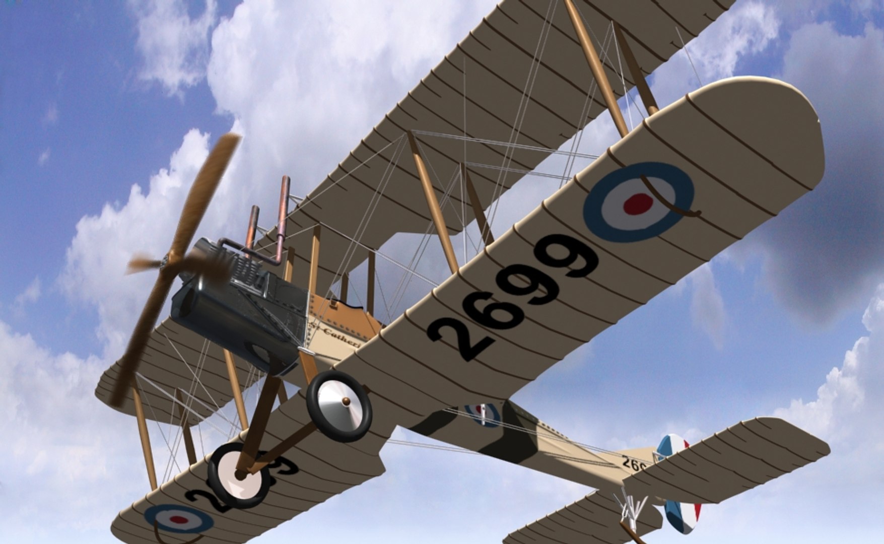 Obj Be2c Royal Aircraft Factory