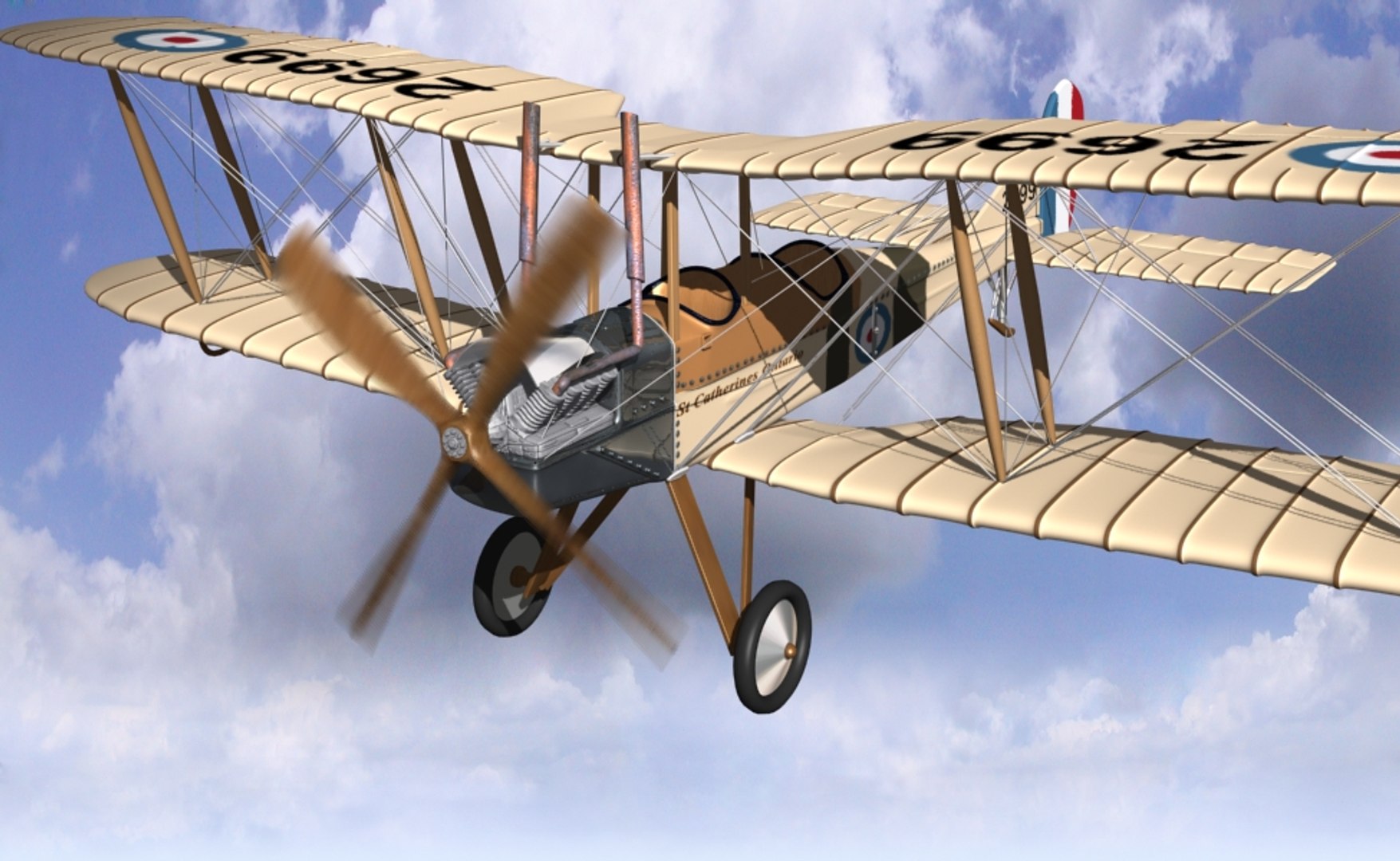 Obj Be2c Royal Aircraft Factory