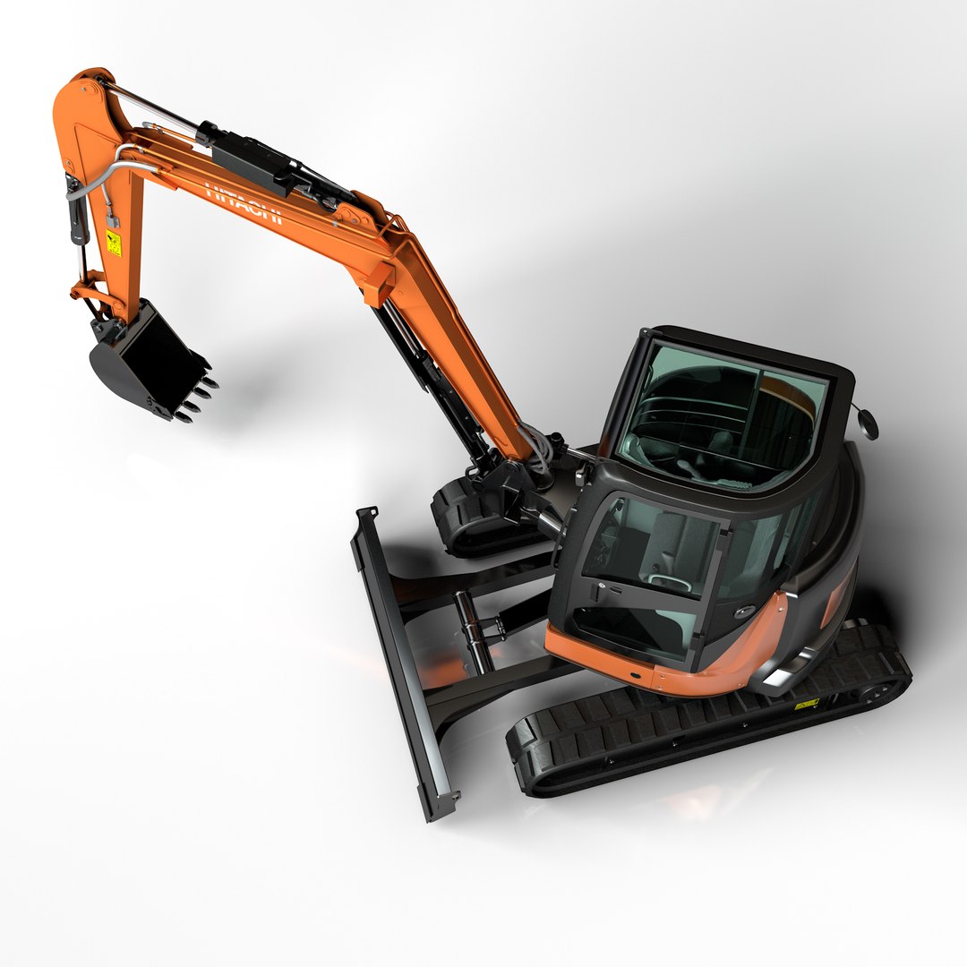 Hitachi Zaxis 55u Zx55u 3D - TurboSquid 1447815