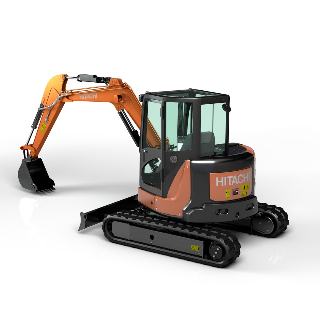 Hitachi Zaxis 55u Zx55u 3D - TurboSquid 1447815