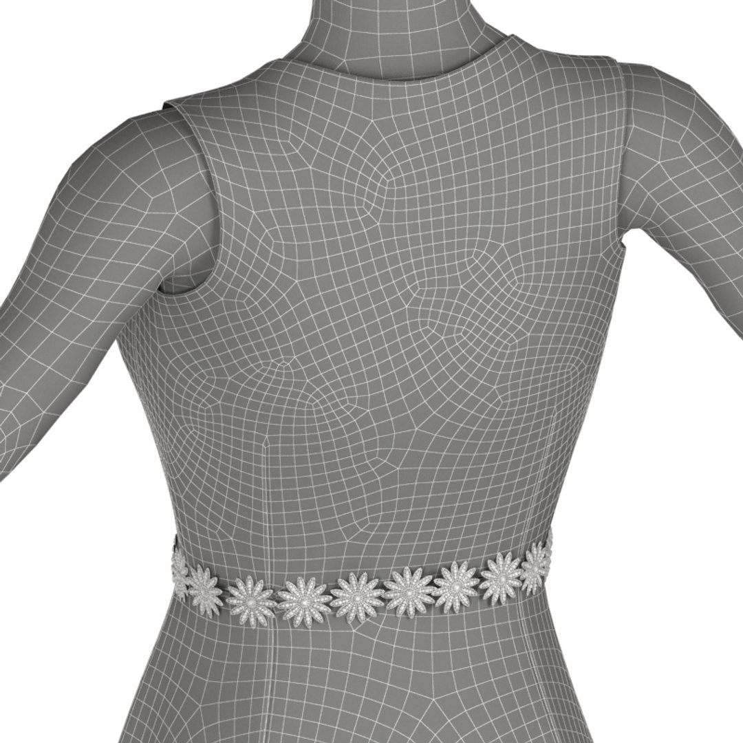 3d dress clothes model