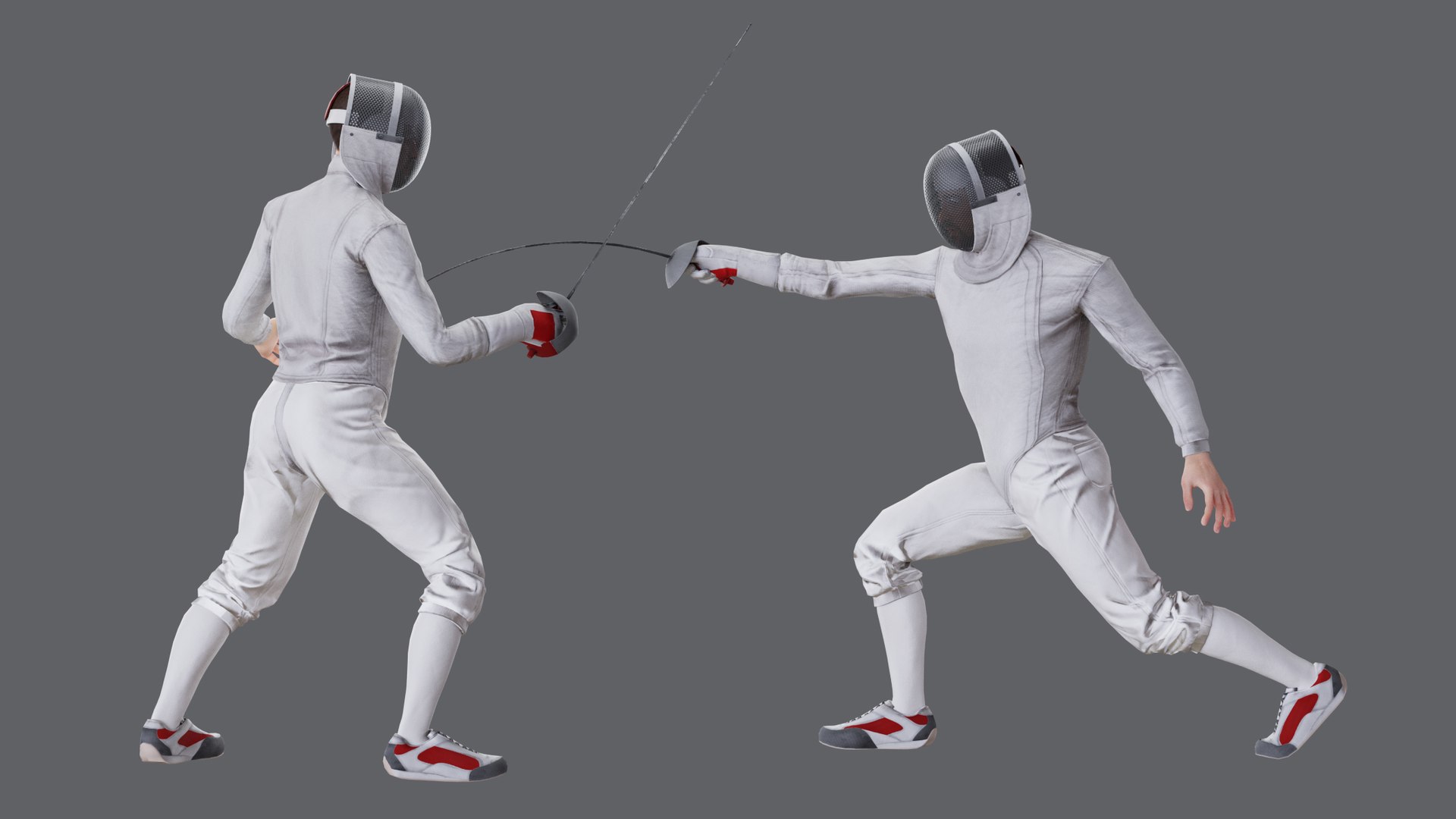 Fencer 3D - TurboSquid 1868550