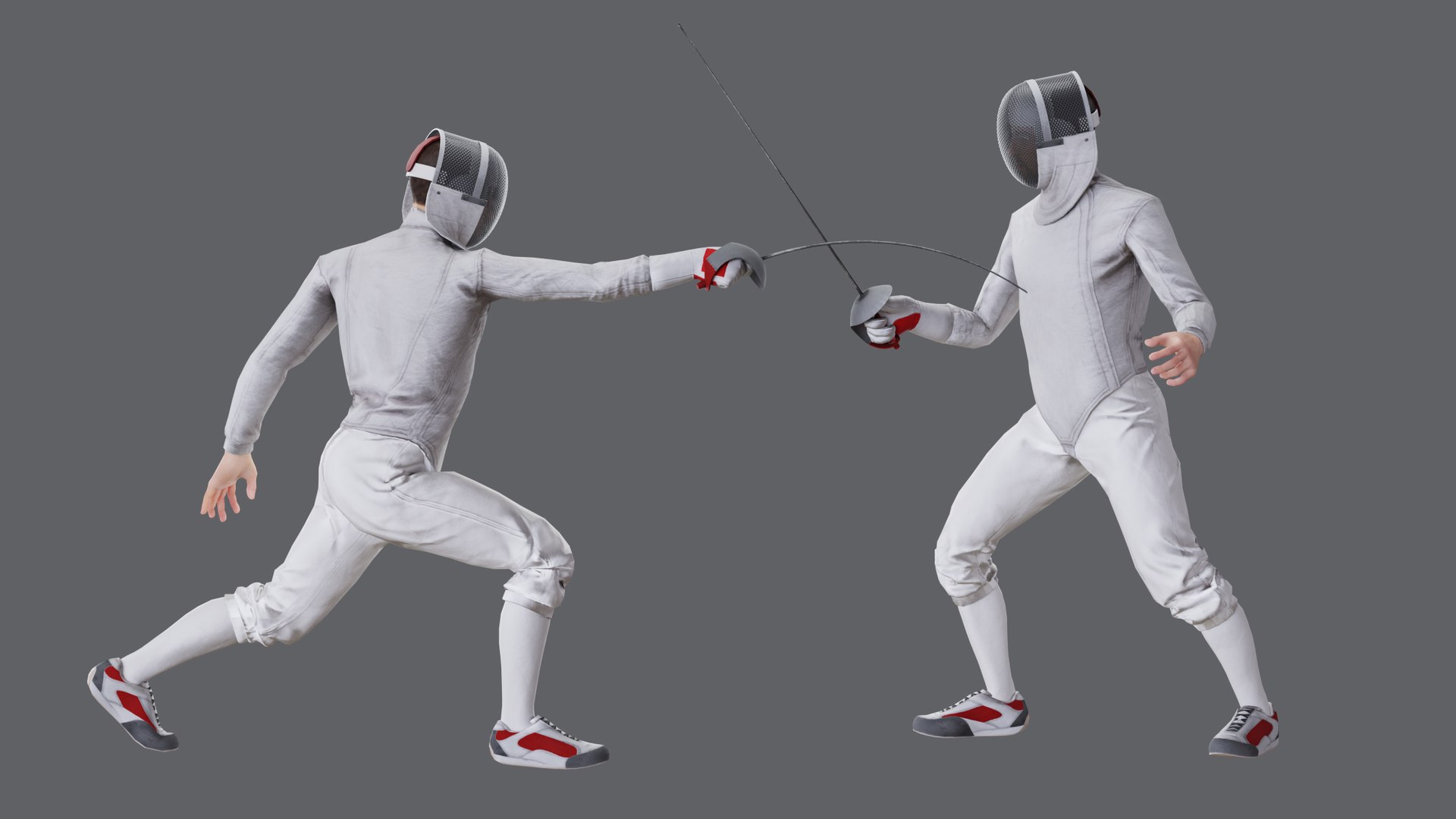 Fencer 3D - TurboSquid 1868550