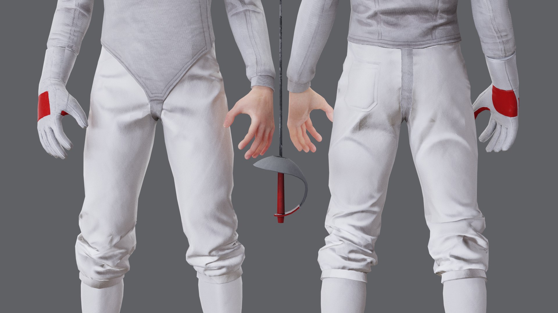 Fencer 3D - TurboSquid 1868550
