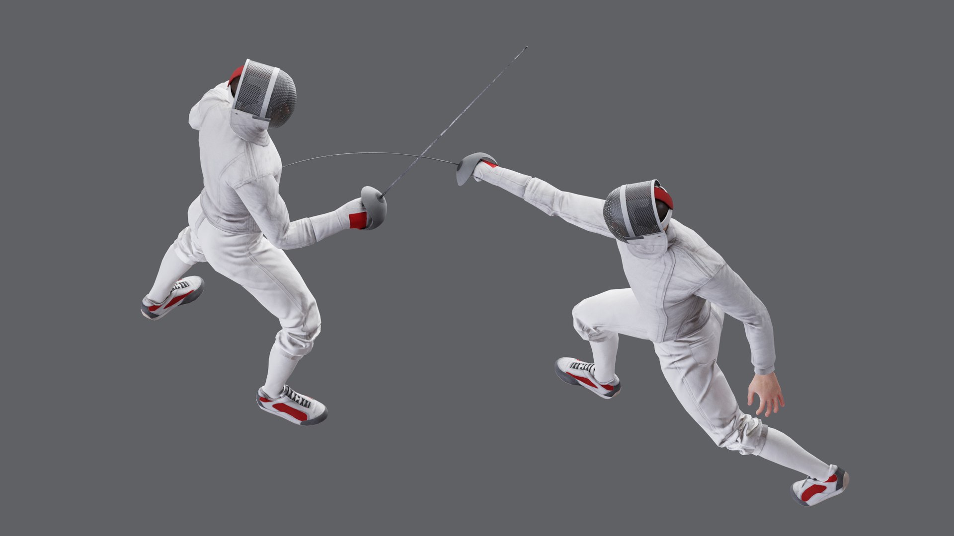 Fencer 3D - TurboSquid 1868550