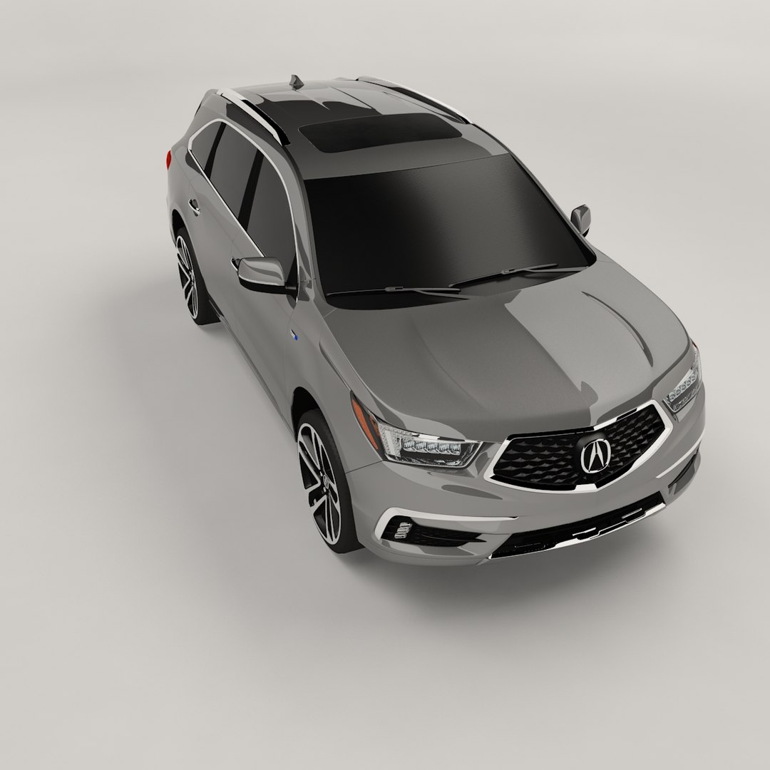 3D 2018 Acura Mdx 2017 Model - TurboSquid 1432771