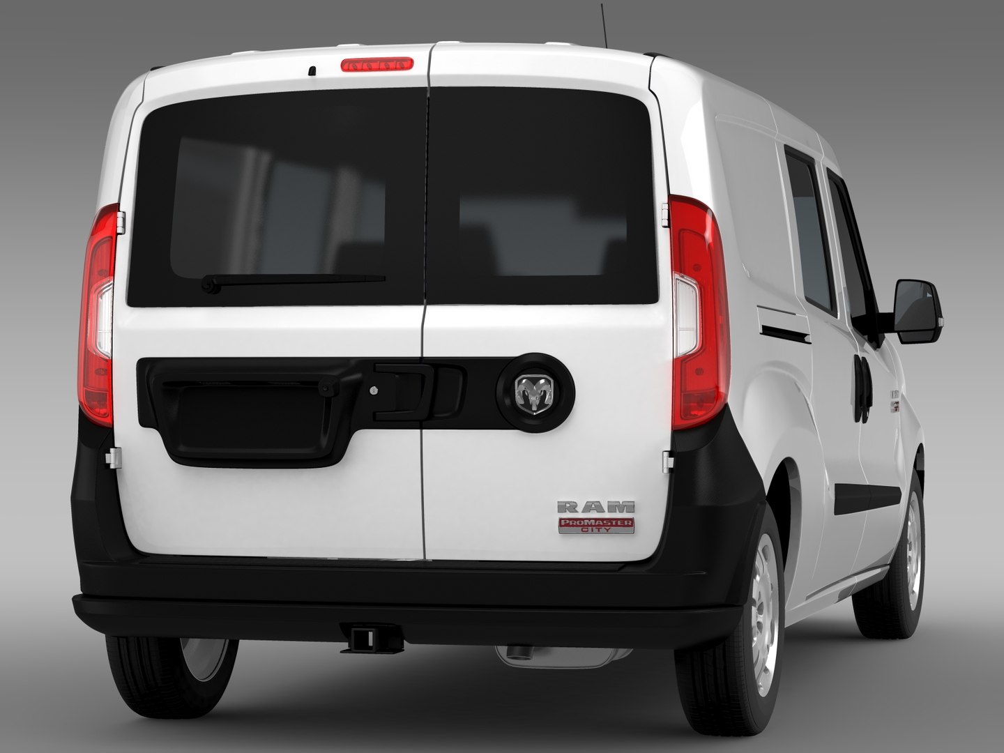 ram promaster city wagon 3d model