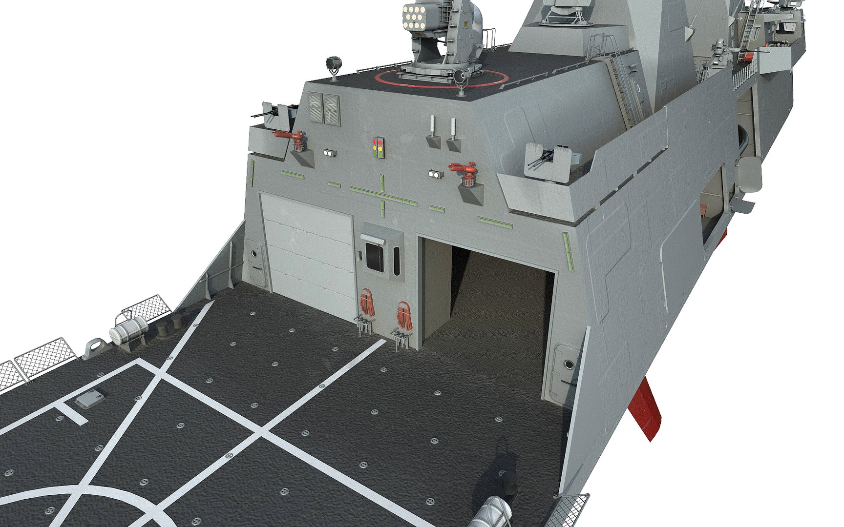 Frigate 3D Model - TurboSquid 2064795