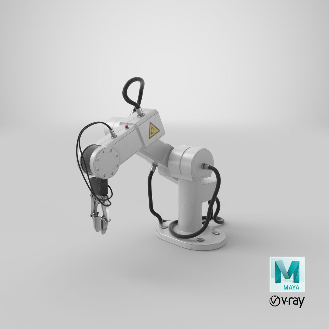 laboratory robot manipulator 3d model