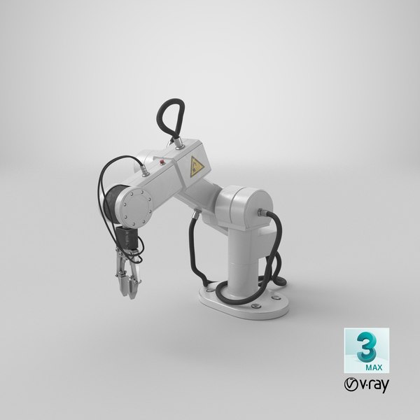 laboratory robot manipulator 3d model