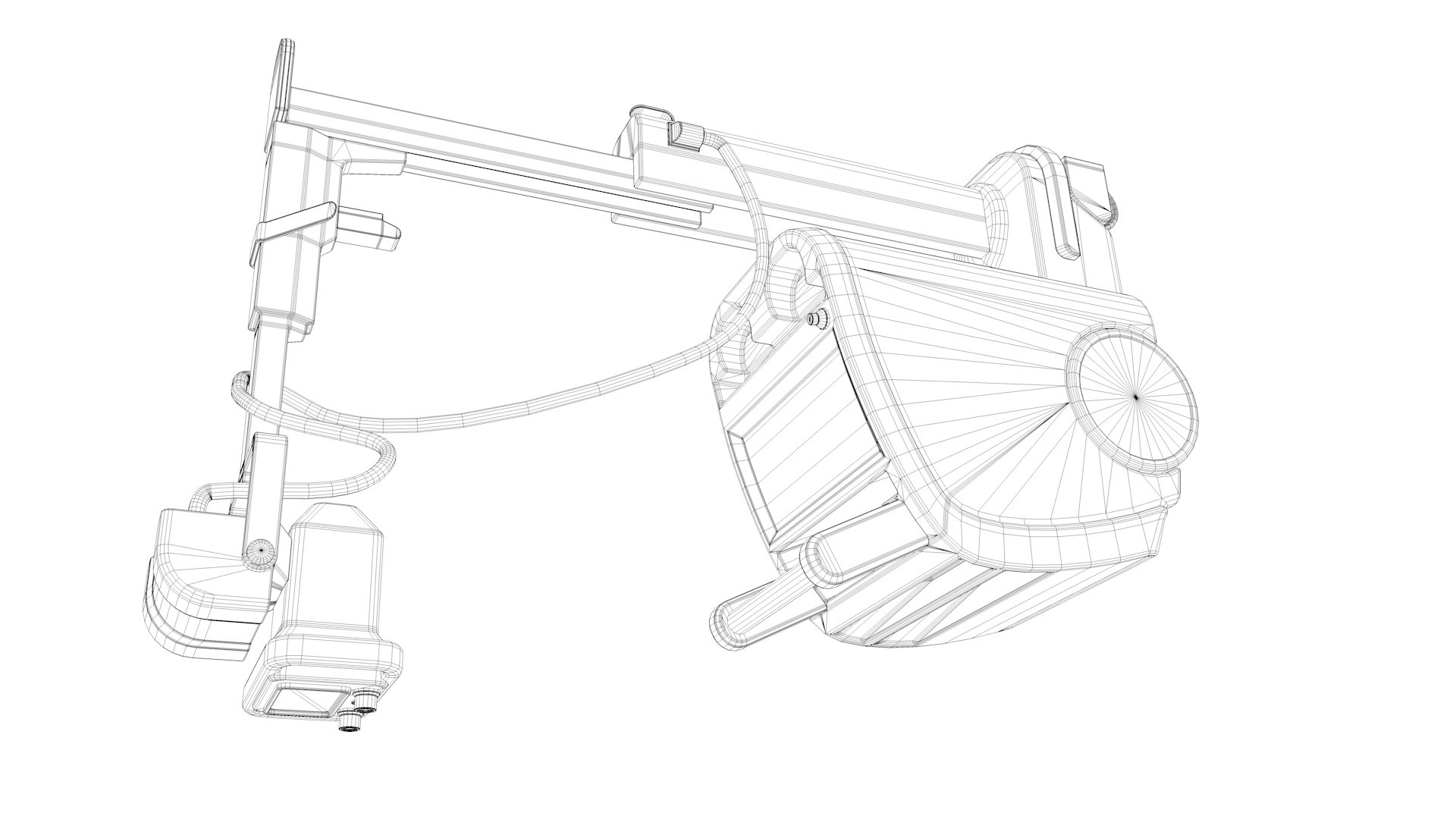 Samsung GM85 AccE Diagnostic X-Ray Unit Posed 3D model - TurboSquid 2145977