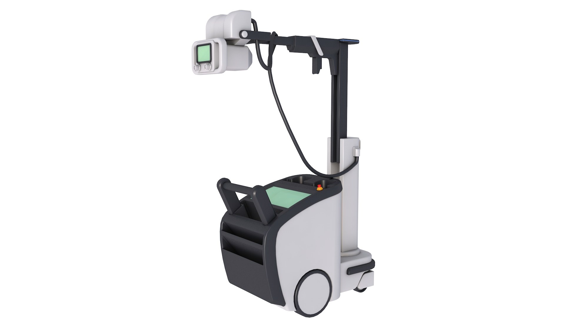 Samsung GM85 AccE Diagnostic X-Ray Unit Posed 3D model - TurboSquid 2145977