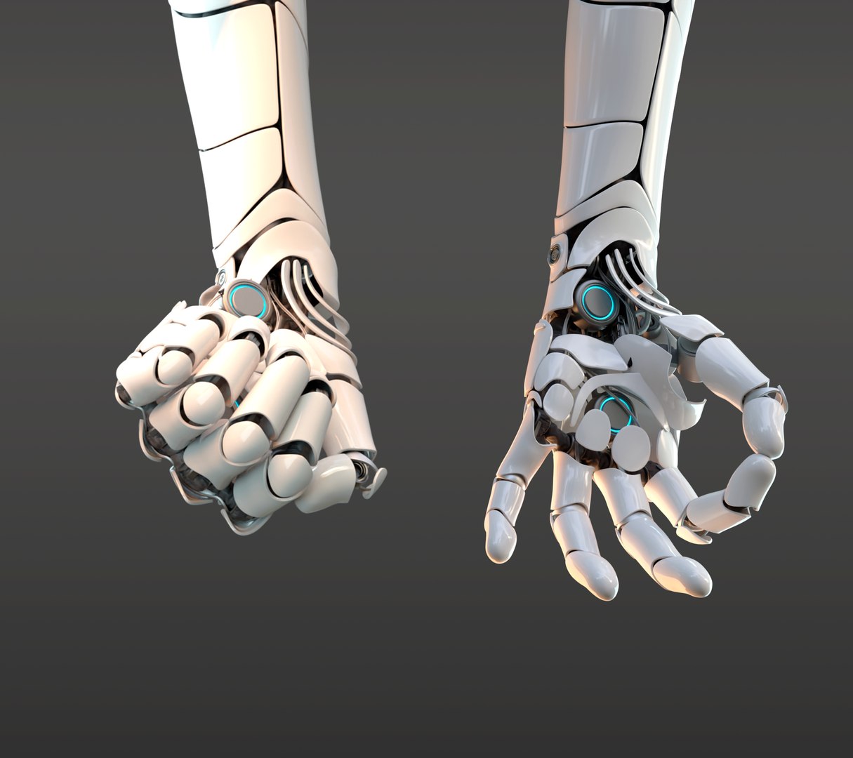 Robotic Hand Model - TurboSquid 1605002