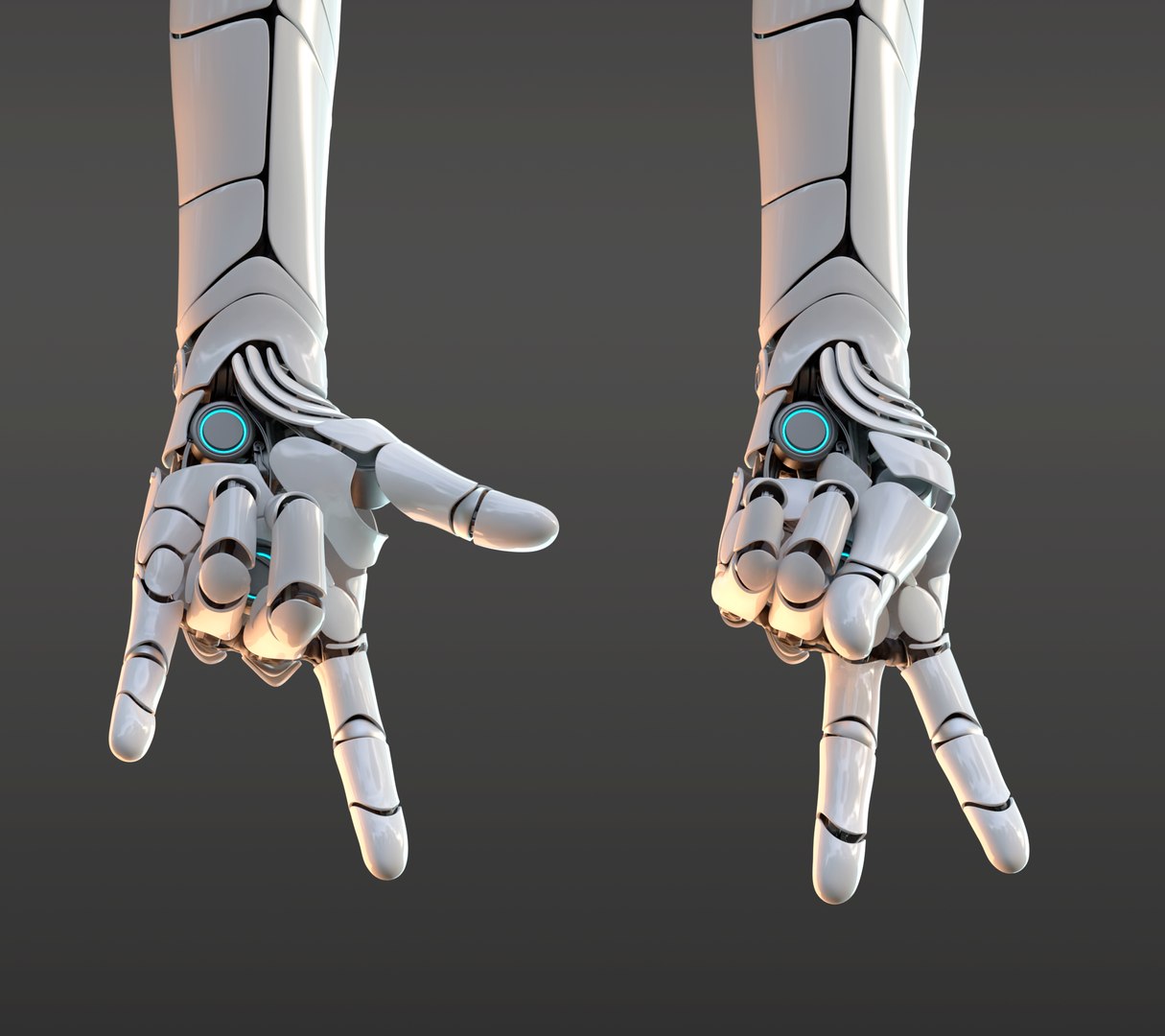 Robotic Hand Model - TurboSquid 1605002