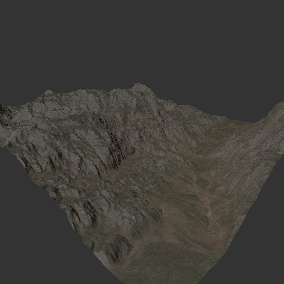 Rocky Terrain 3D Model - TurboSquid 1571672