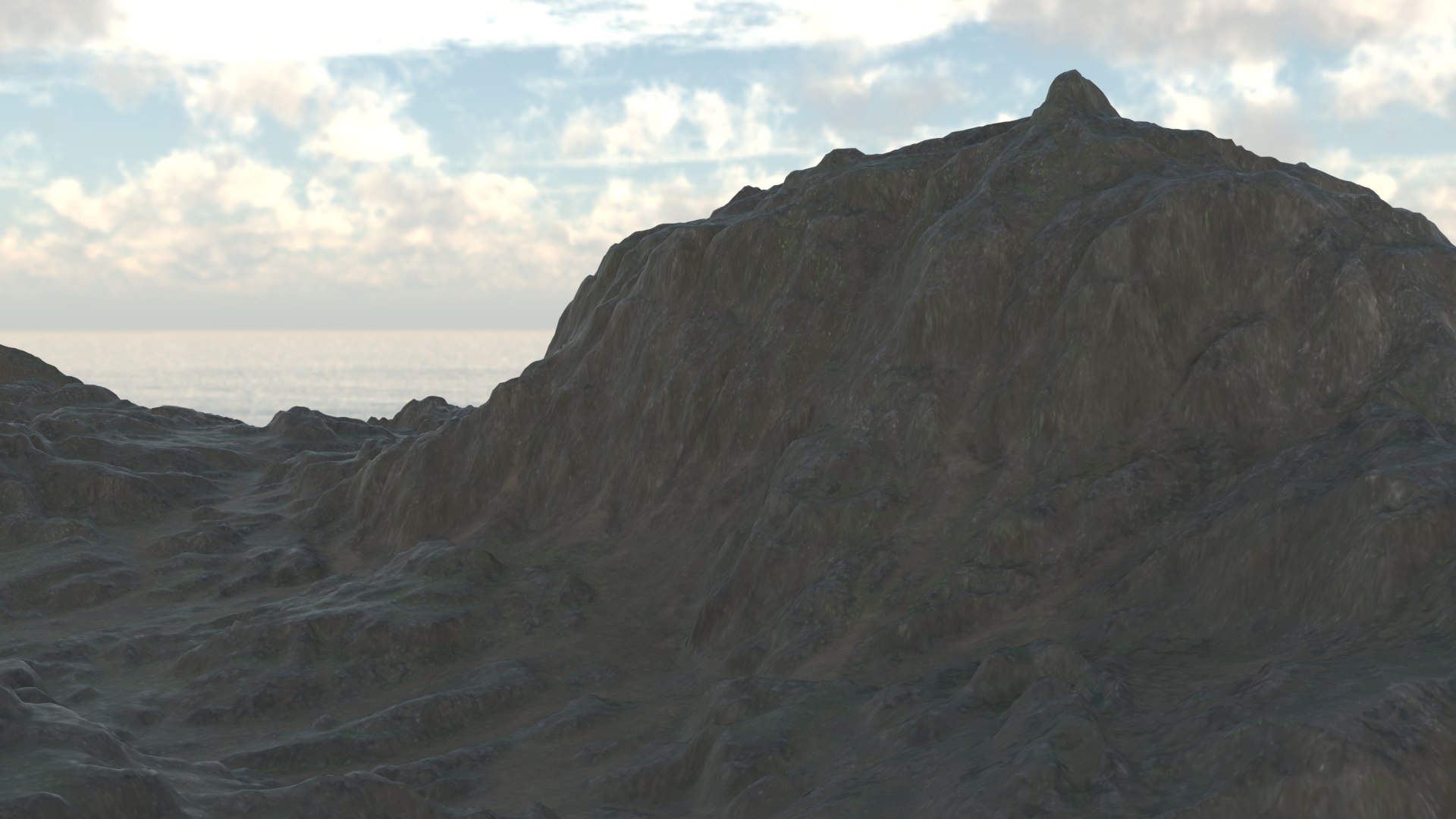 Rocky Terrain 3D Model - TurboSquid 1571672