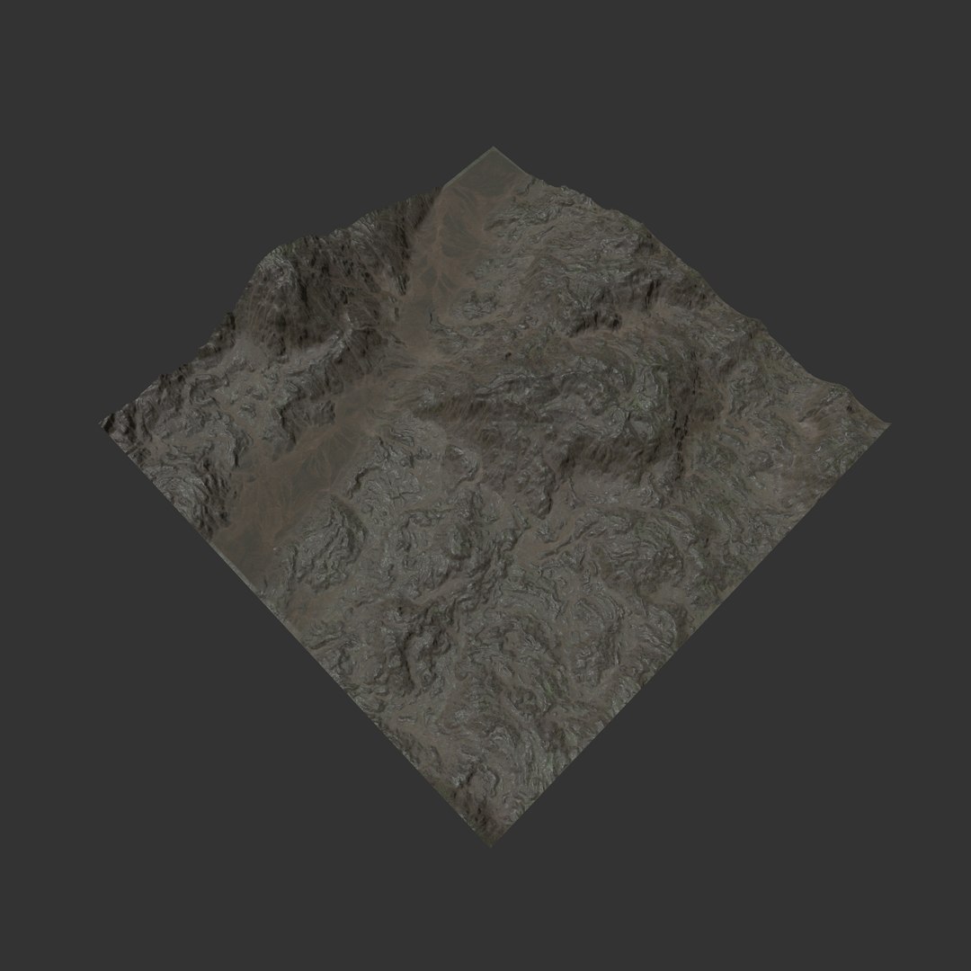 Rocky Terrain 3D Model - TurboSquid 1571672