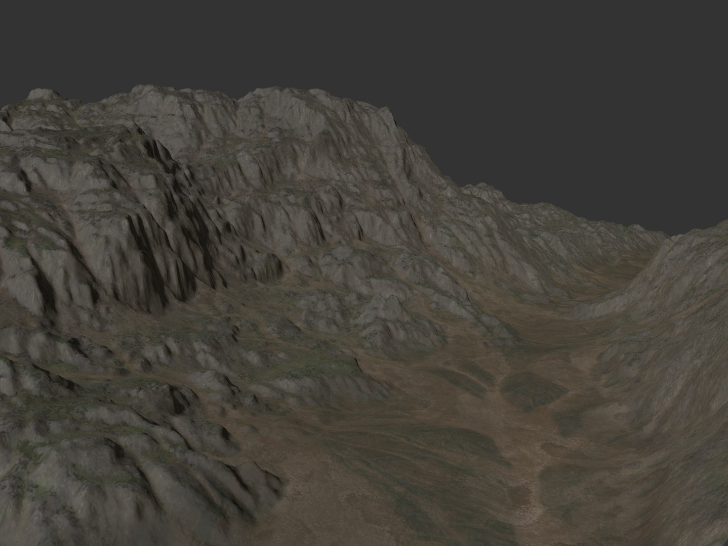 Rocky Terrain 3D Model - TurboSquid 1571672