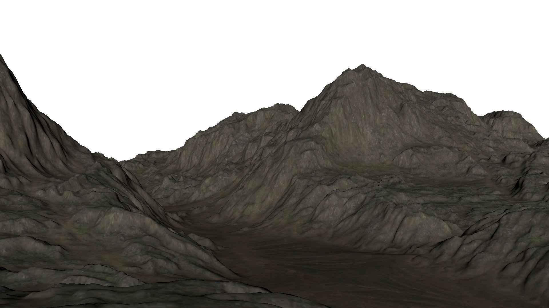 Rocky Terrain 3D Model - TurboSquid 1571672