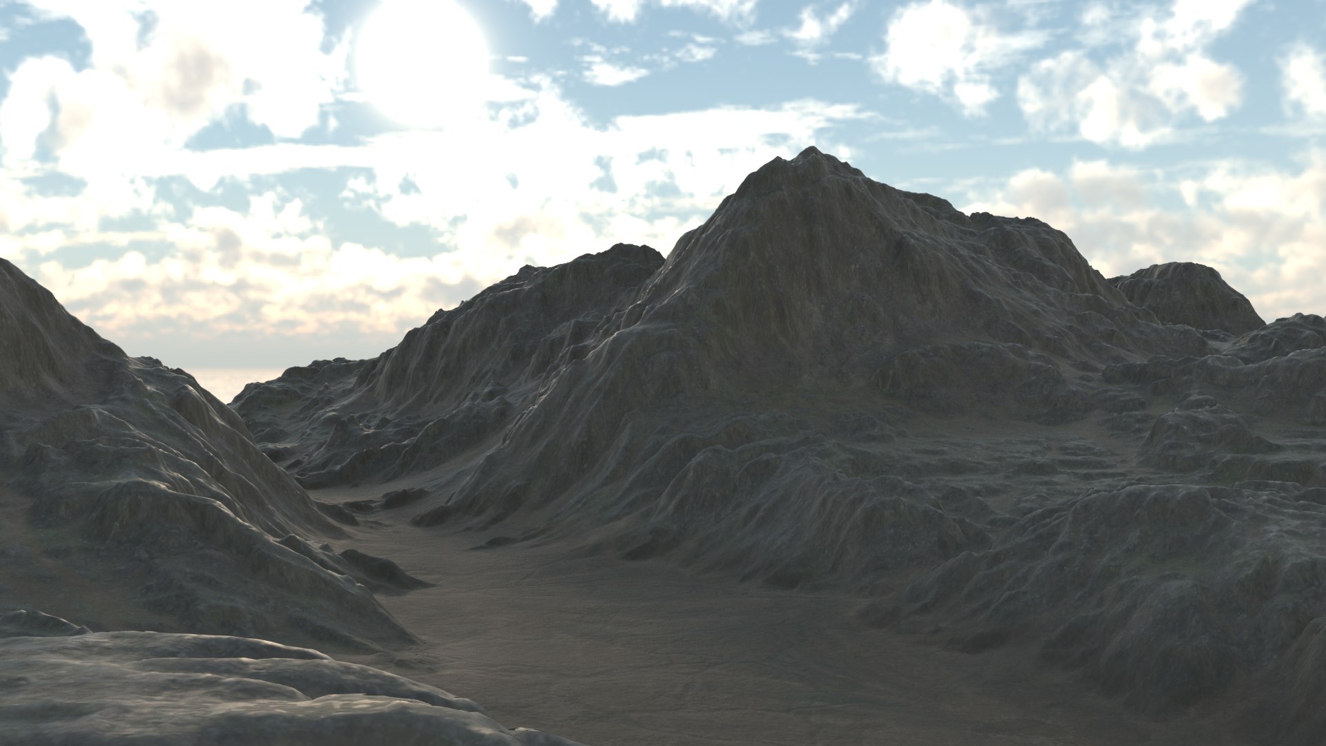 Rocky Terrain 3D Model - TurboSquid 1571672