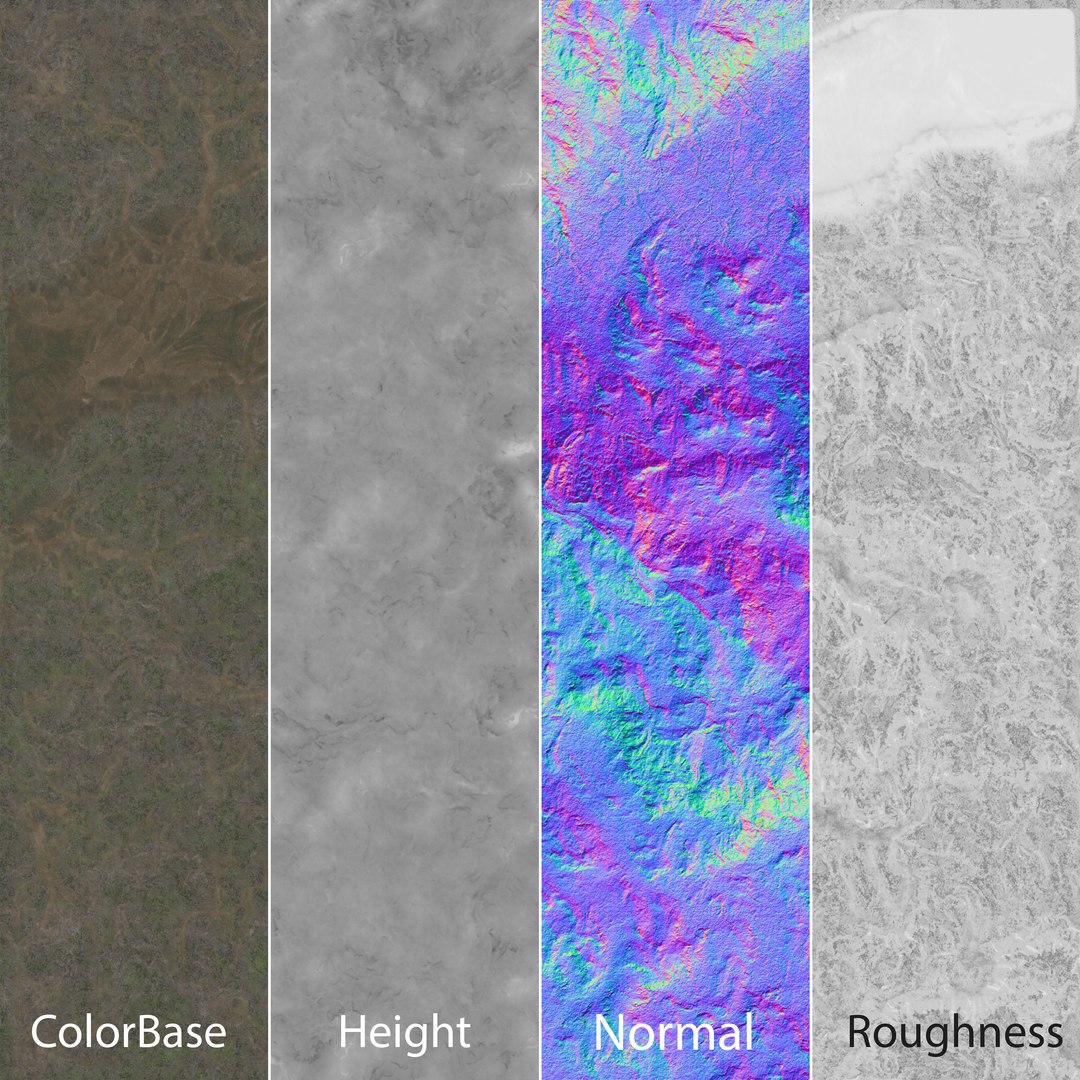 Rocky Terrain 3D Model - TurboSquid 1571672