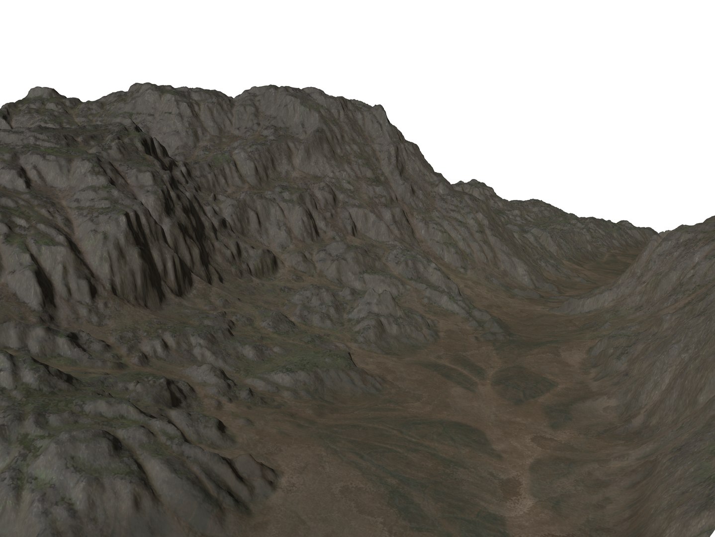 Rocky Terrain 3D Model - TurboSquid 1571672