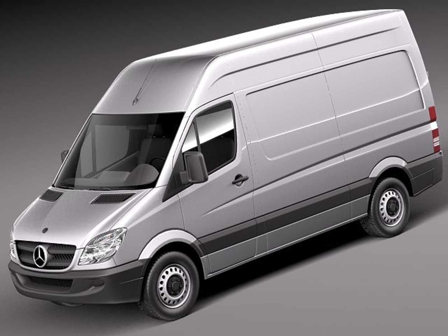 3d Mercedes Sprinter Ii Short Model