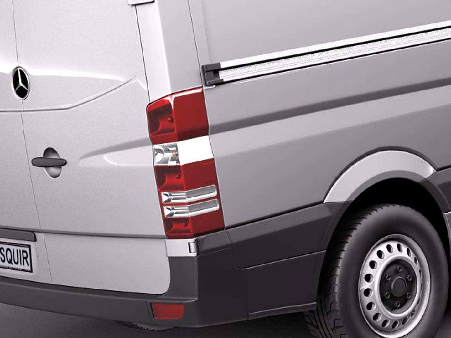 3d Mercedes Sprinter Ii Short Model