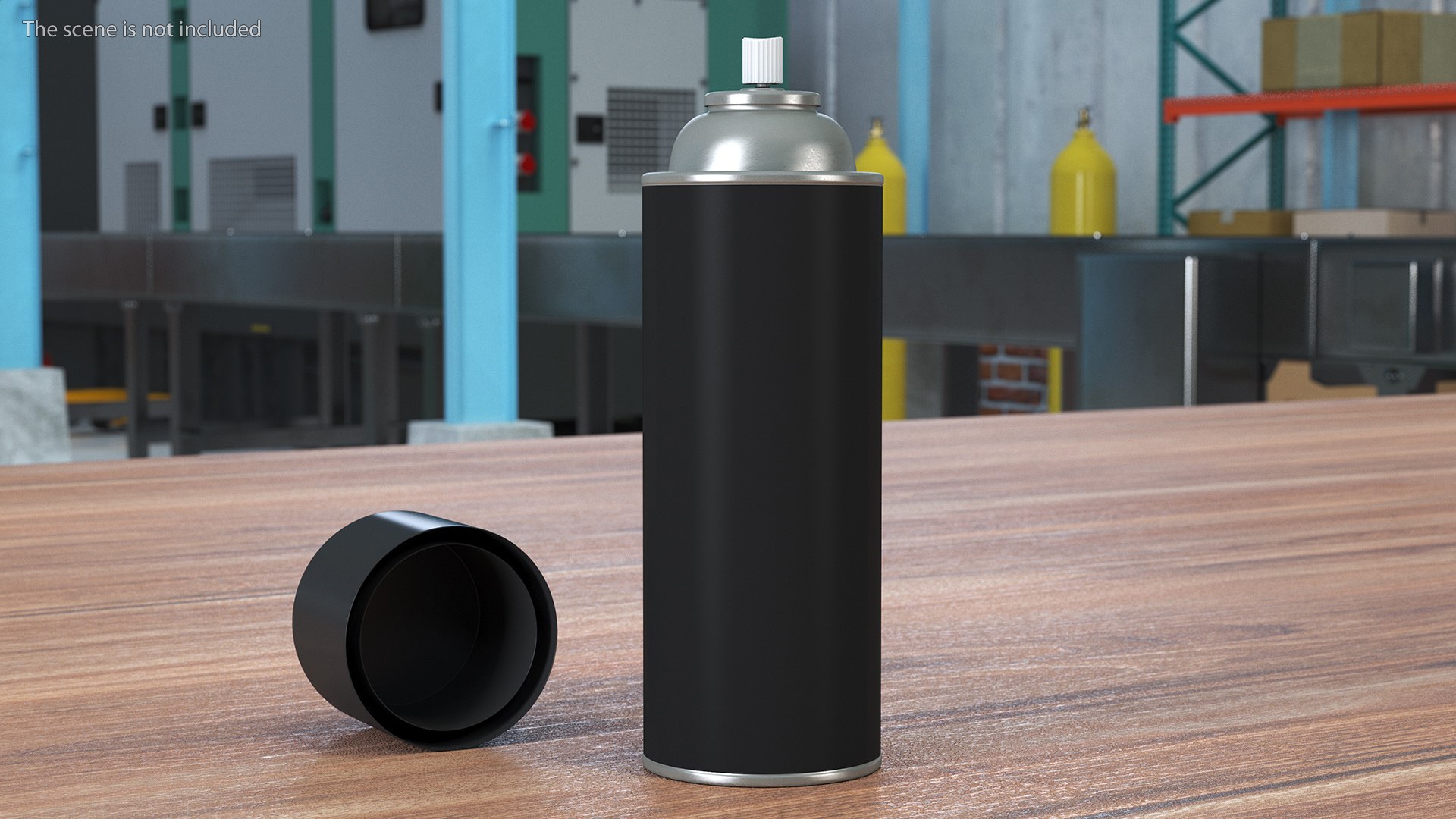 3D Recycling Black Aerosol Can - TurboSquid 2137790