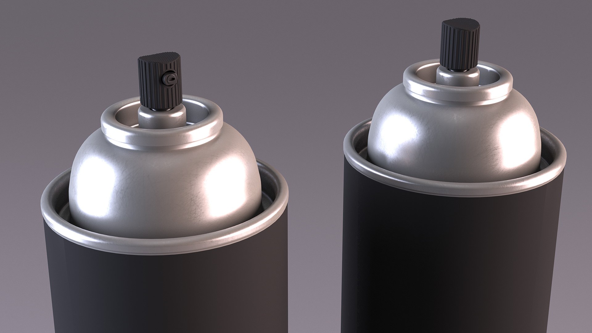3D Recycling Black Aerosol Can - TurboSquid 2137790