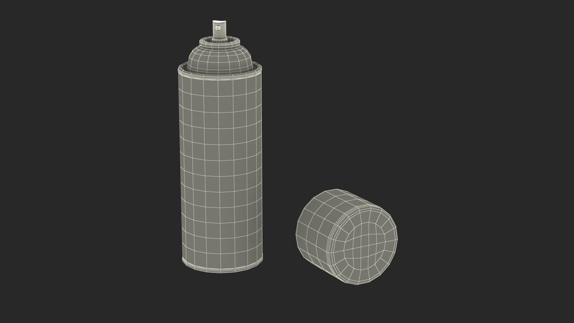 3D Recycling Black Aerosol Can - TurboSquid 2137790