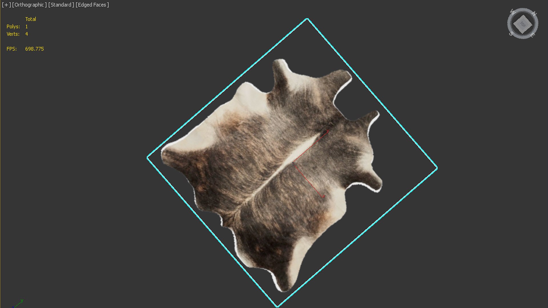 Cow Hide 3D Model - TurboSquid 1631789