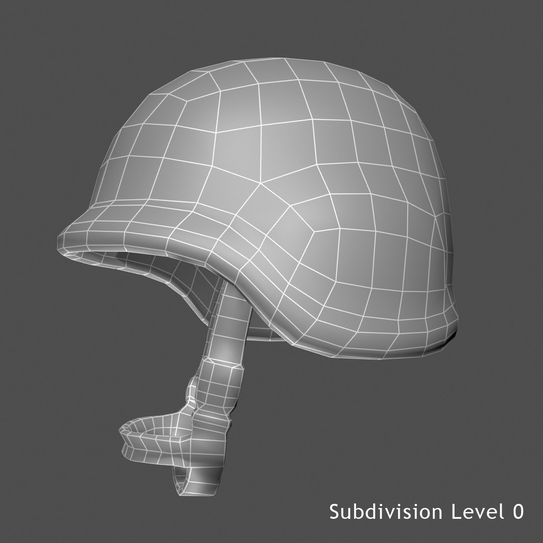 qualitative military bundeswehr helmet 3d max