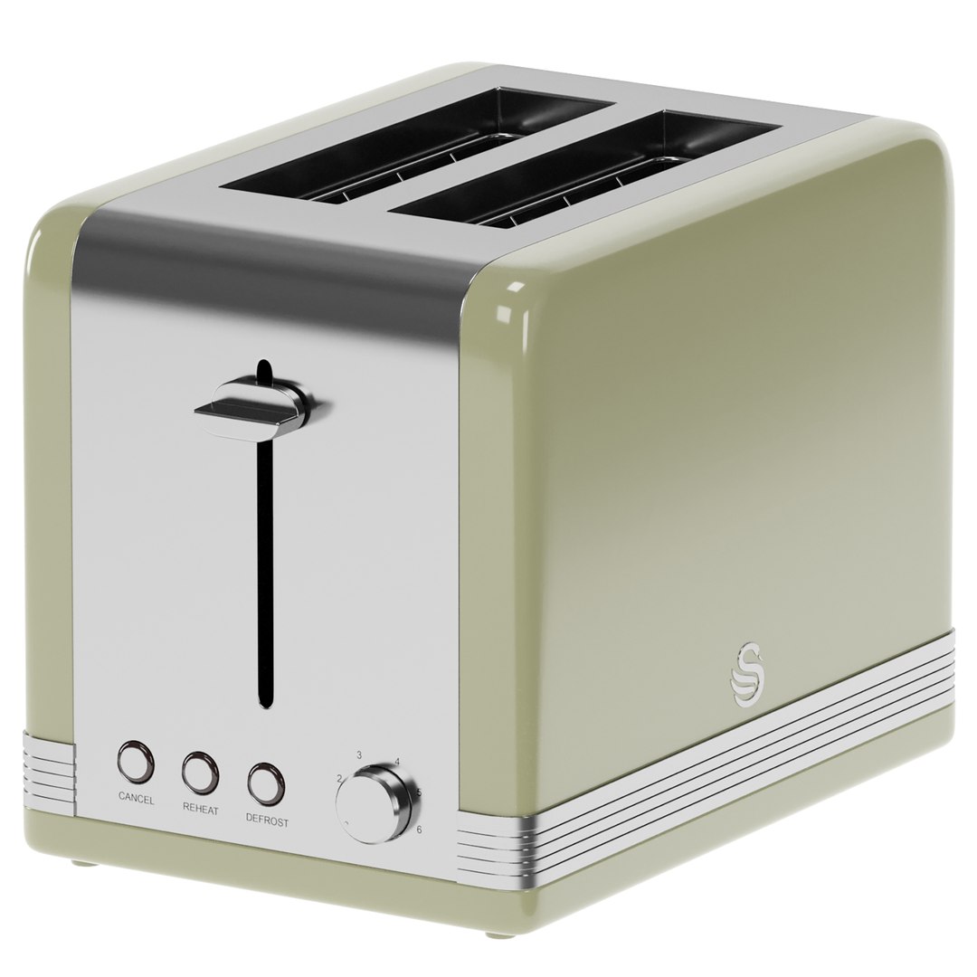 SWAN Kitchen Appliances 3D Model - TurboSquid 2072769