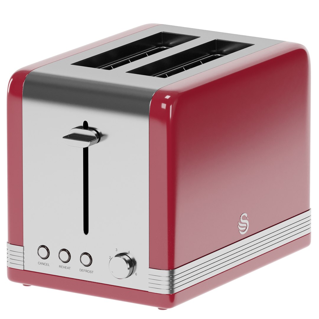 SWAN kitchen appliances 3D model - TurboSquid 2072769